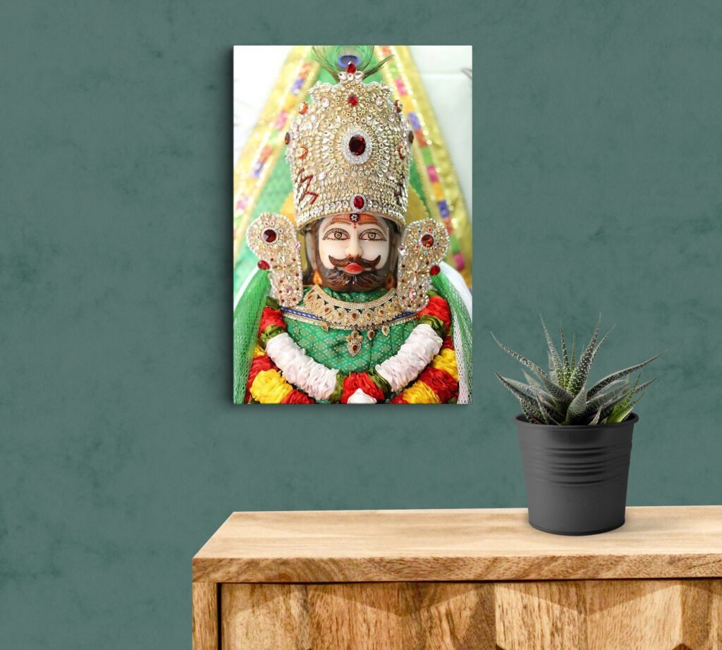 Khatu Shyam Baba Acrylic Photo - Printymind